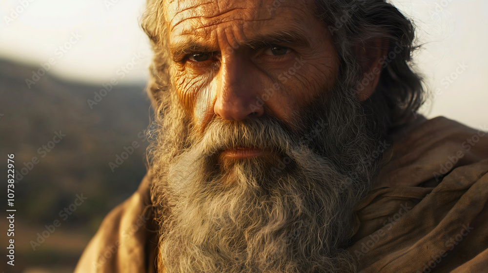 Saint Elijah, one of the most important prophets from the Old Testament ...