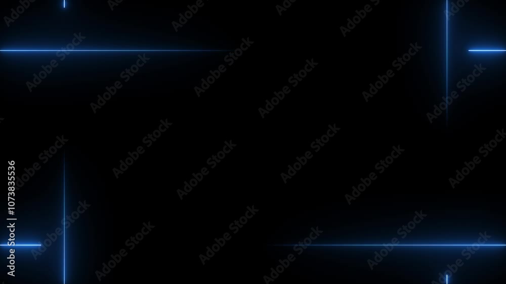 Rectangular Fire Effect Animation. blue color Fire Flame Gradually ...