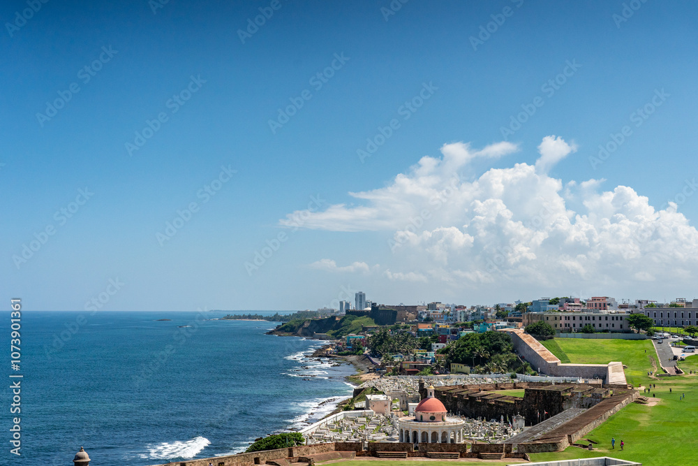 Tumba de Pedro Salinas cemetery in Old San Juan Puerto Rico Stock Photo ...