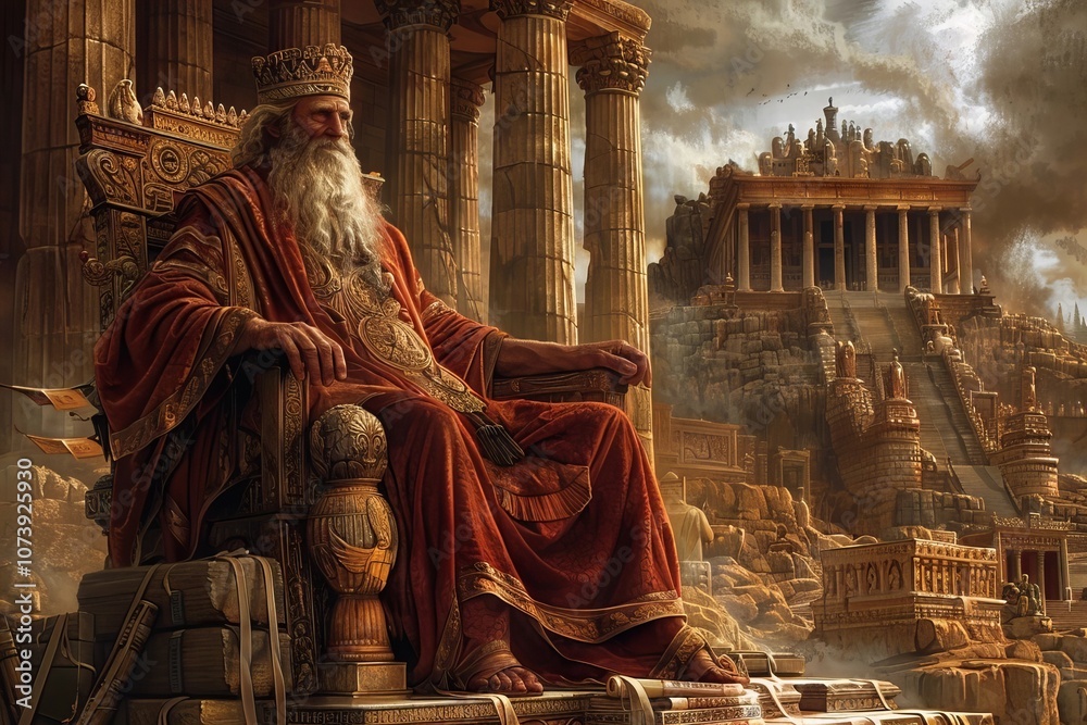 King Solomon: The Wise Builder of Jerusalem's First Temple and Author ...