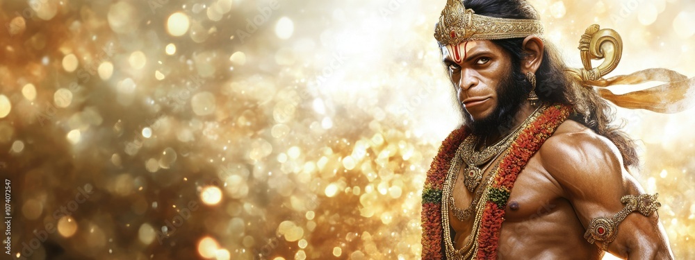 Hindu deity: Hanuman, revered as powerful figure in Ramayana, an avatar ...