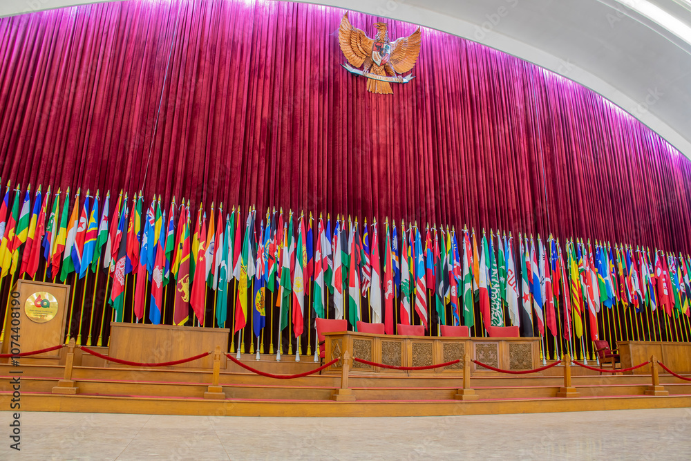 Bandung Indonesia 2nd Nov 2024: the main hall of Asian-African ...