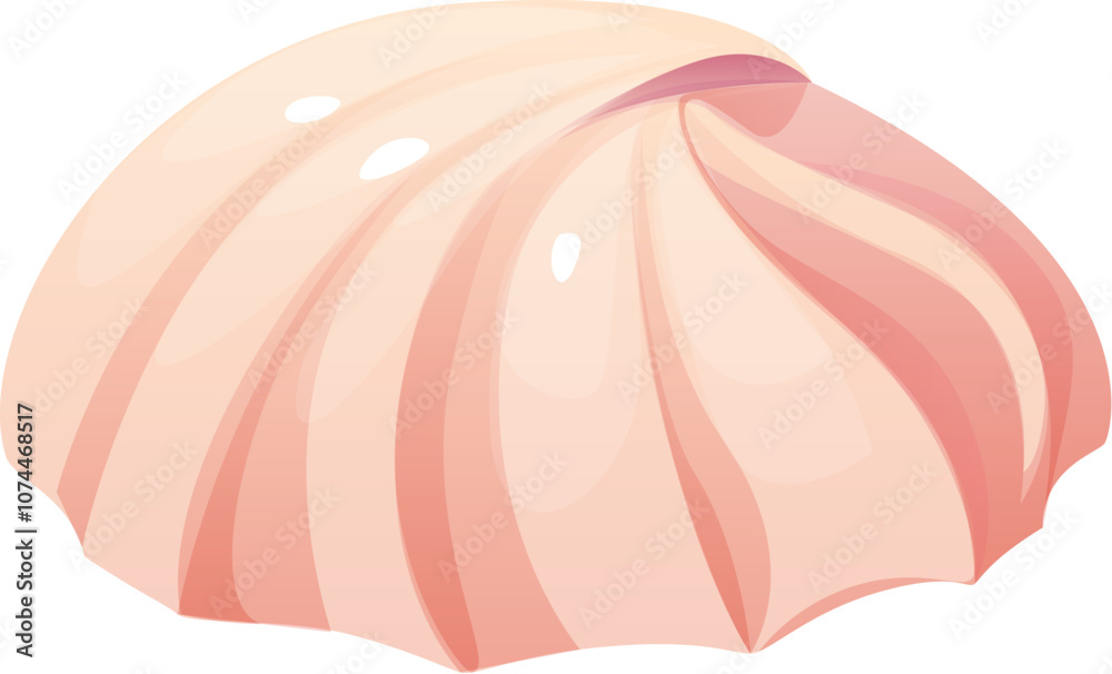 Cartoon meringue confectionery and sweet pastry. Isolated vector ...