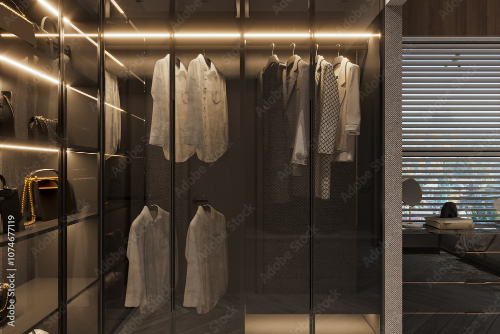 Wardrobe interior design sample for a modern living ideas, closet ...