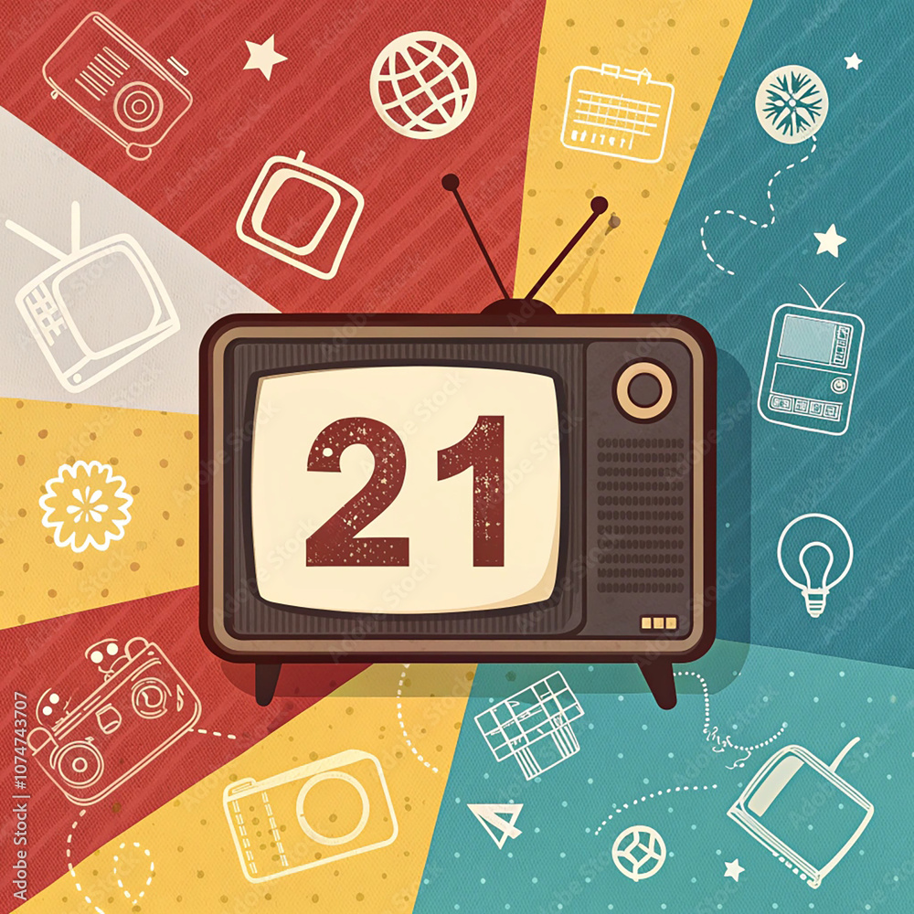 International Television day,World television day november 21 banner ...