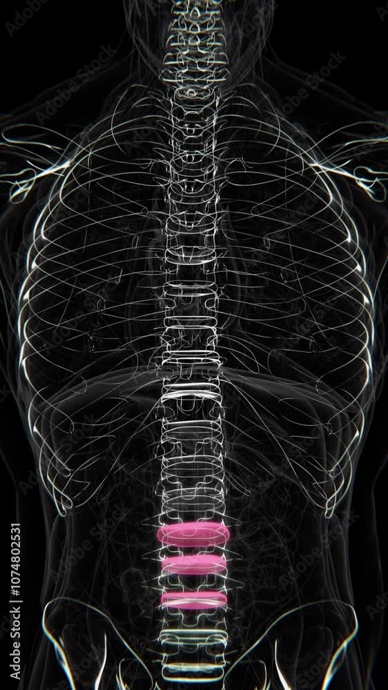 Disc Bulging of L4 L5 and L6 Indication in X-Ray video | sciatica disc ...