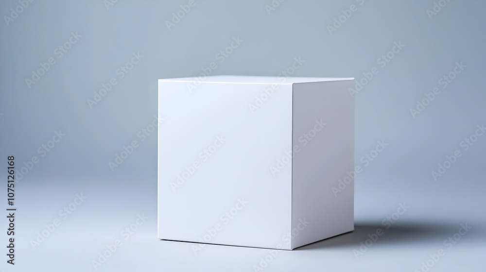 Minimalist Interior of a Softly Lit Blank Box - Serene Space Design for ...