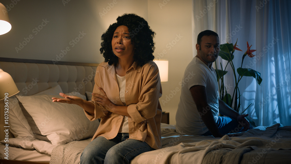 Couple family relationship problem conflict misunderstanding quarrel ...