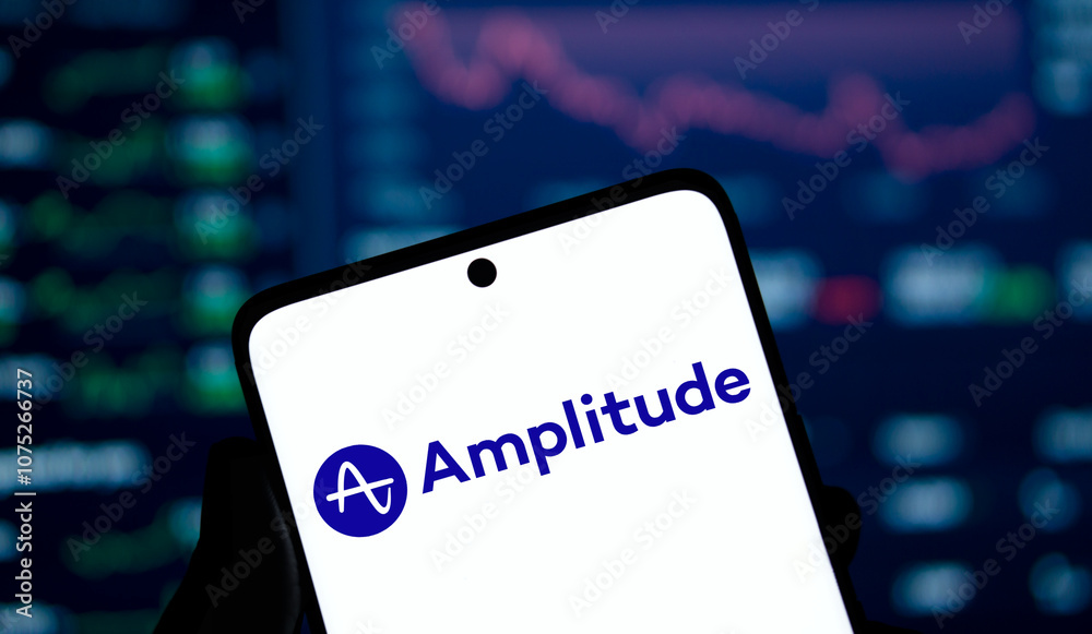 Dhaka, Bangladesh- 11 Nov 2024: Amplitude logo is displayed on ...