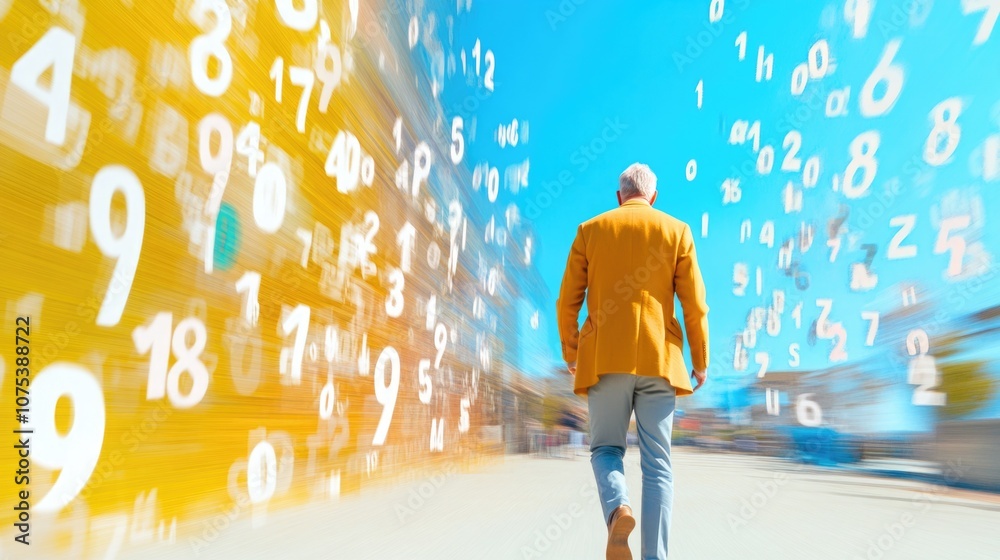 Mastering Chaos Grounding Through Mental Math Focus Stock Illustration ... Mastering Chaos Grounding Through Mental Math Focus Stock Illustration ...