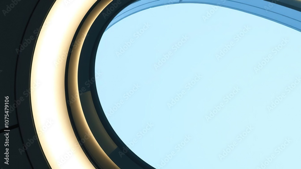 Futuristic Window Design with Curved Glass, window to wall ratio ...