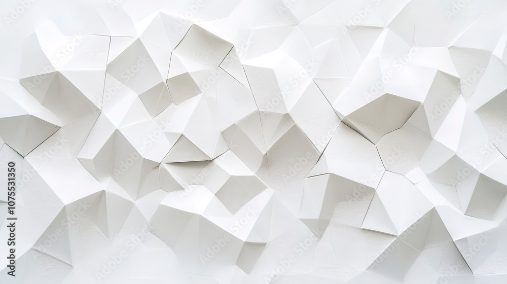 Minimalist white background with faint geometric patterns, creating a ...