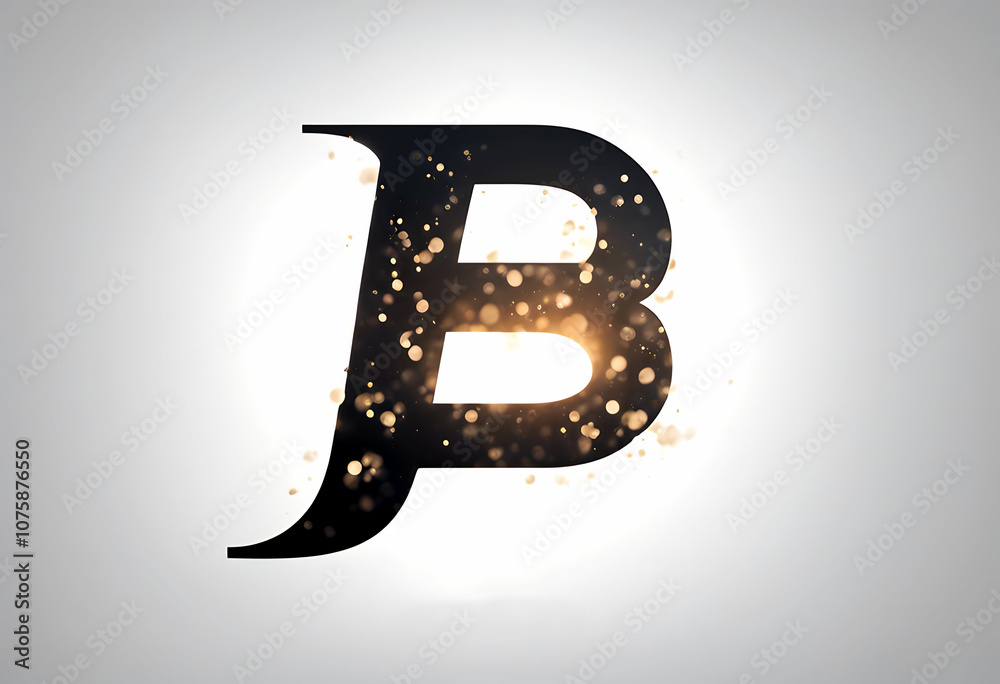 logotype font identity B symbol abstract design alphabet logo company ...