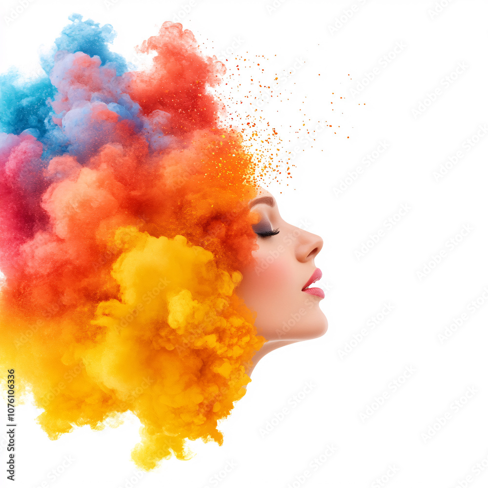 Explore the captivating beauty of color explosion art that ignites your ...