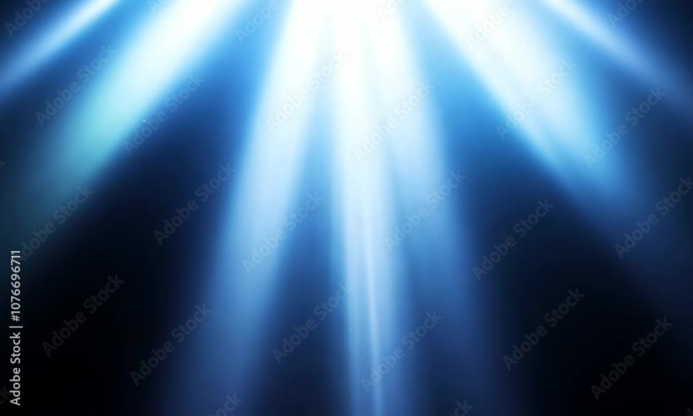Rays of light appearing and disappearing from left to right. Video with ...