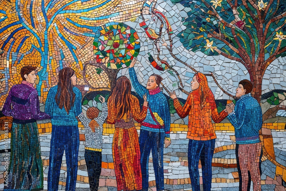 Exploring Connection and Togetherness Through Vibrant Interpretive Art ...