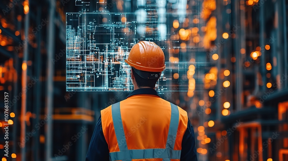 Engineers using AI simulations to visualize and adjust structural ...