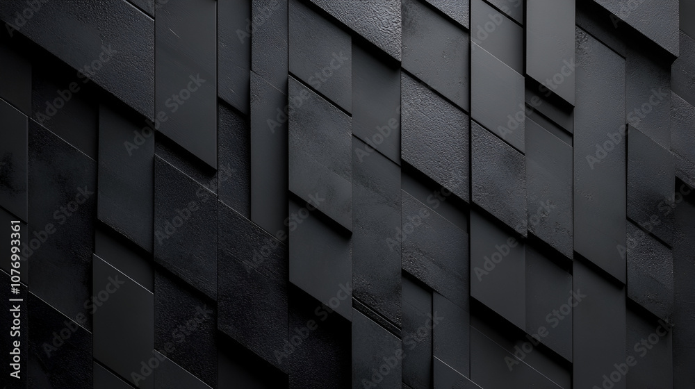 Stockillustratie surface dark steel texture crumpled and creased ...