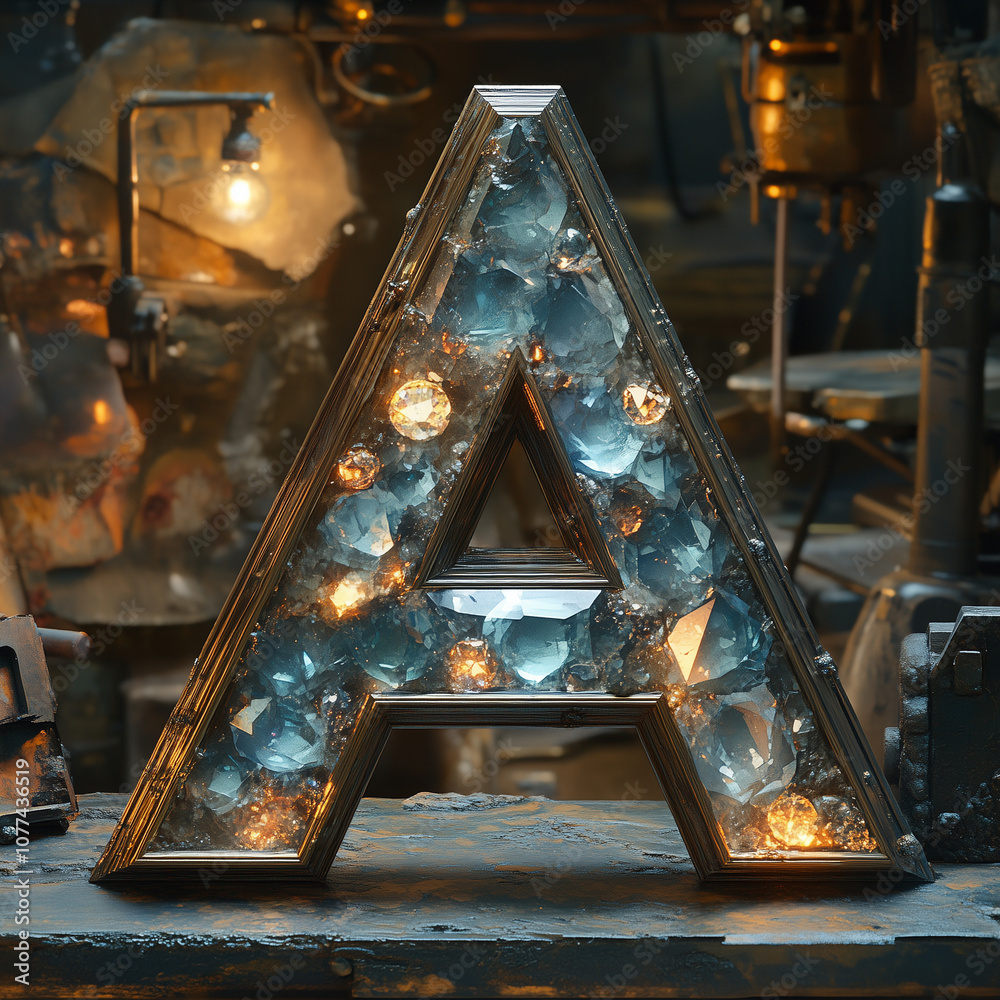 A, alphabet, brief, fonts, zeichen, symbol, 3d, dreieck, text, ansatz ...