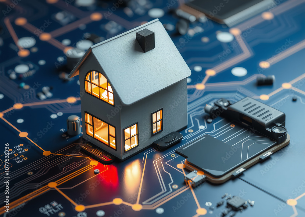 Technology in the smart home with intelligent controls, networking and ...