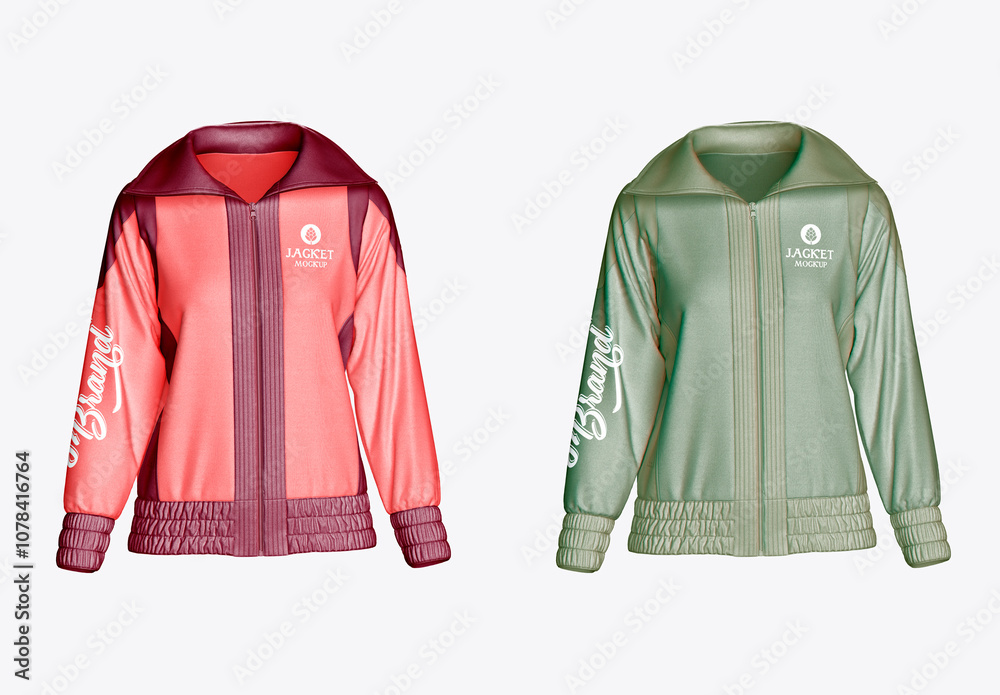 Jacket Mockup Stock Template | Adobe Stock