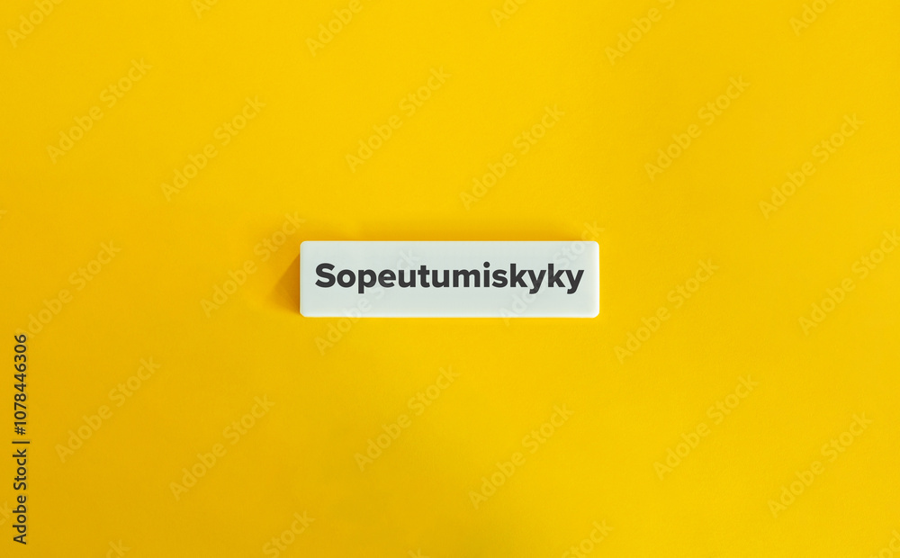 Adaptability Word and Soft Skill. Text on Letter Tile on Solid Yellow ...