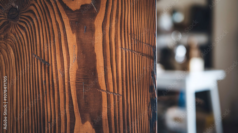 Mahogany wood texture close-up showcasing rich brown grain patterns and ...