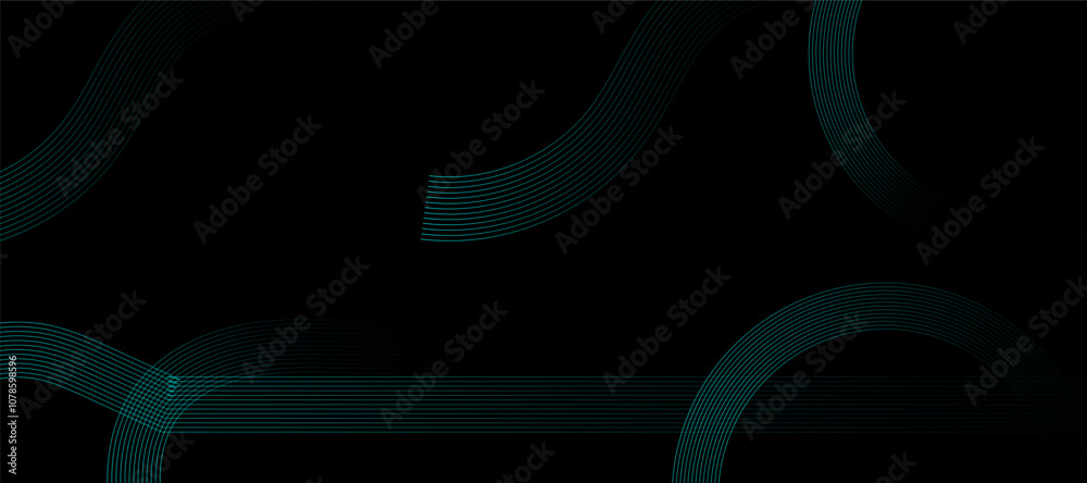 Vibrant Gradient and Circle Line Art Abstract Backgrounds for Stock Use ...