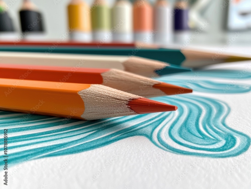 Explore the creative process of colored pencil art and techniques for ...