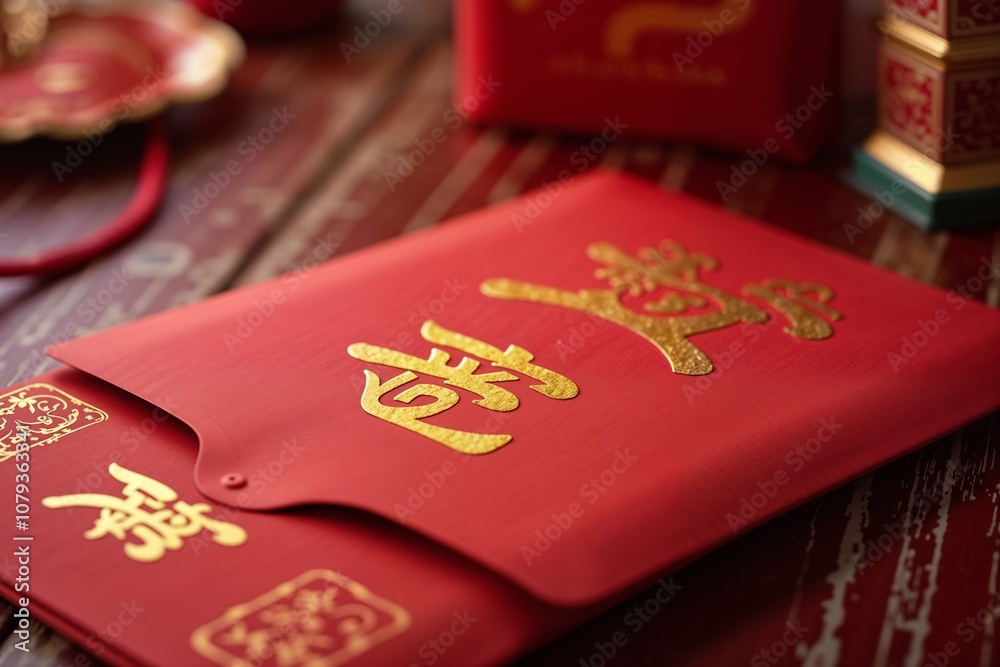 Red Envelope Tradition, traditional and cultural style, elderly Chinese ...