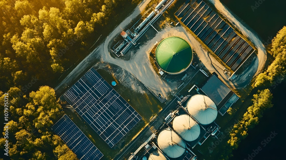 A solar-powered waste-to-energy plant that converts waste into usable ...