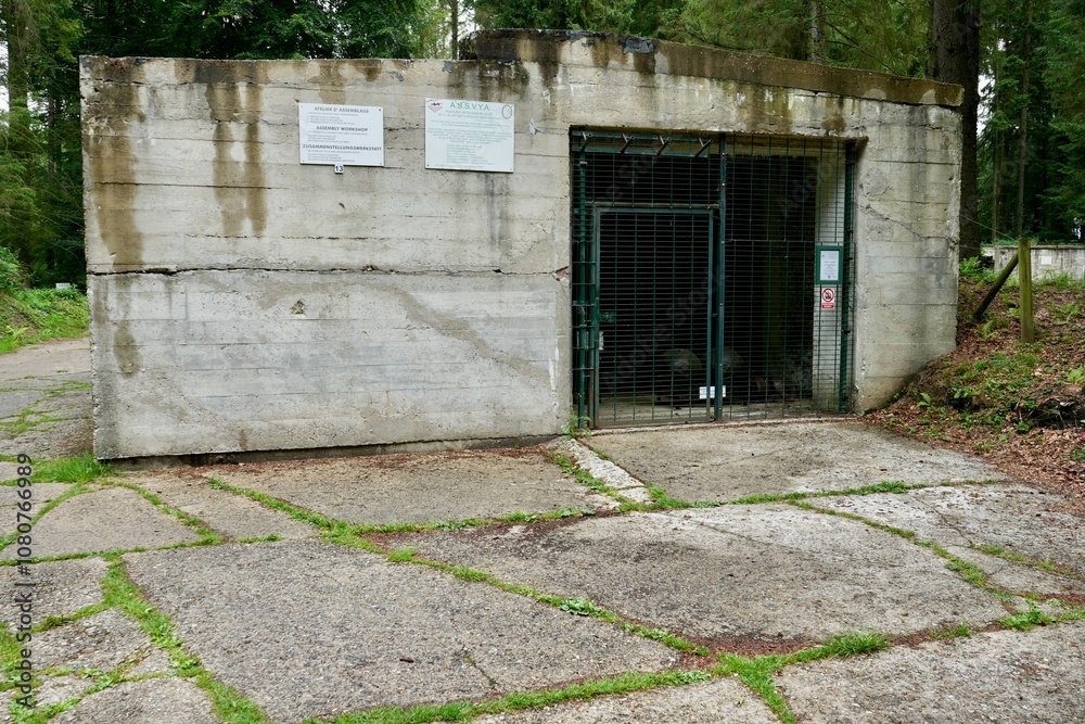 WW2 German Concrete Structures at The V1 launch site Val Ygot d ...