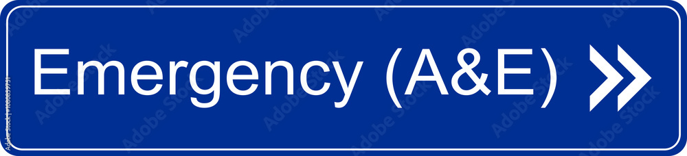 Fotografia do Stock: Blue and white transparent PNG file of a direction ...
