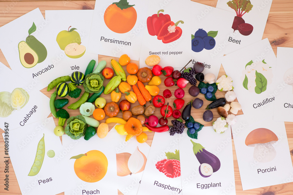 Polymer clay educational vegetables and vegetable pictures for kids ...