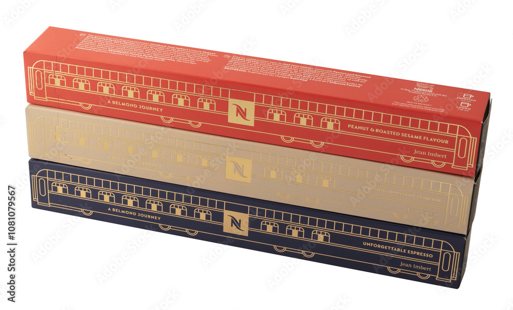 Nespresso coffee packaging, Jean Imbert. Produits Nestle. Nespresso is ...