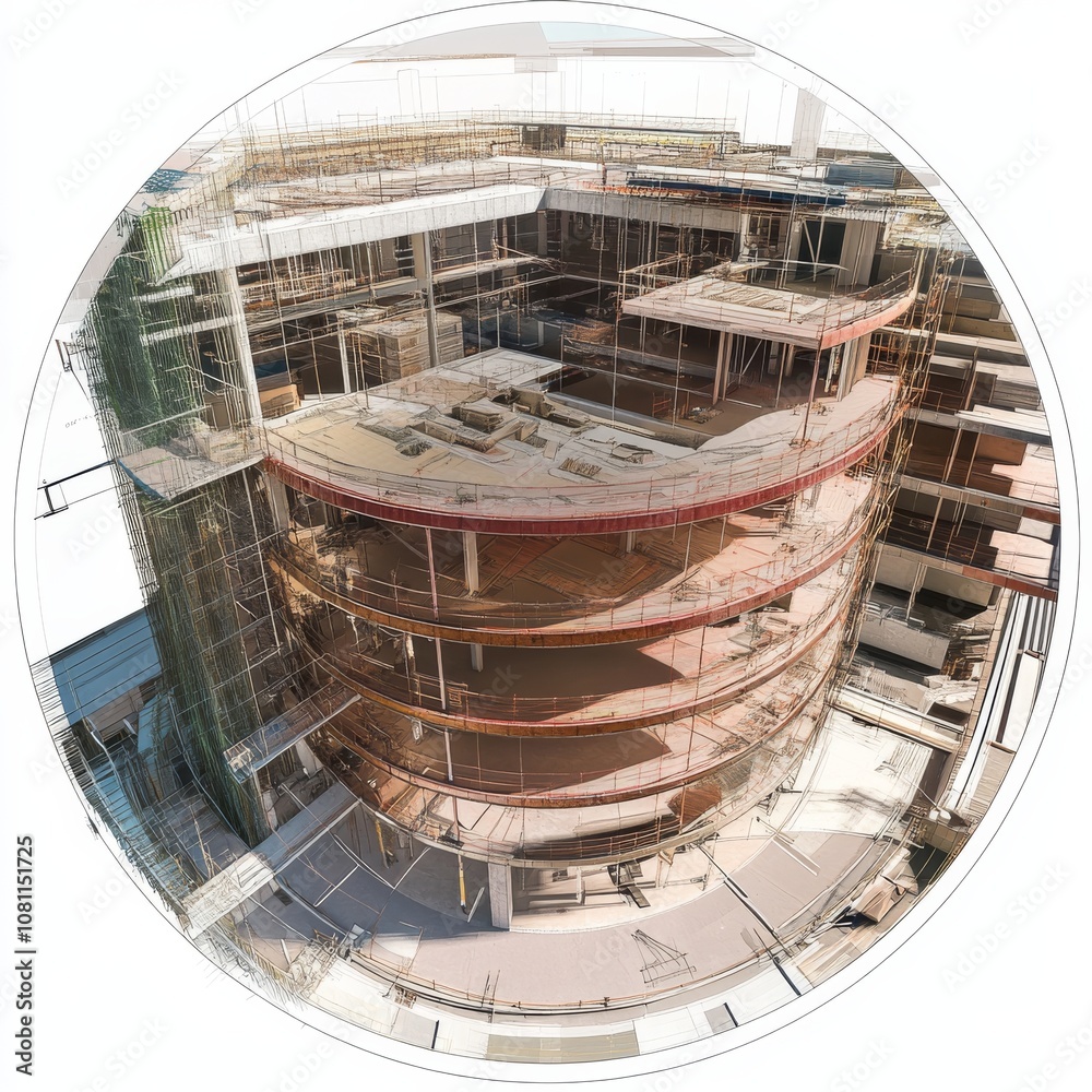 "Generate a Circle with All Elements of the Building Information ...