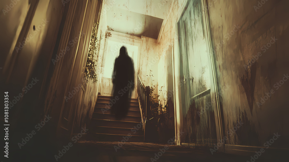 Eerie ghost apparition captured on camera paranormal activity spooky ...