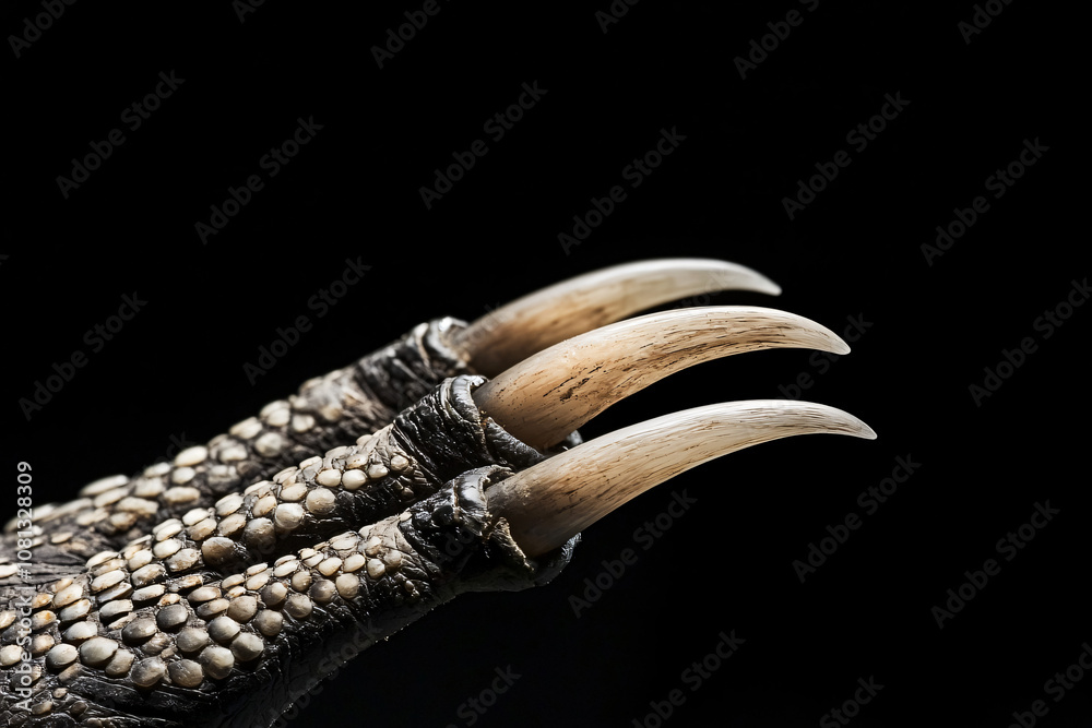 dinosaur wing claw fossil transition sequence showing evolutionary ...