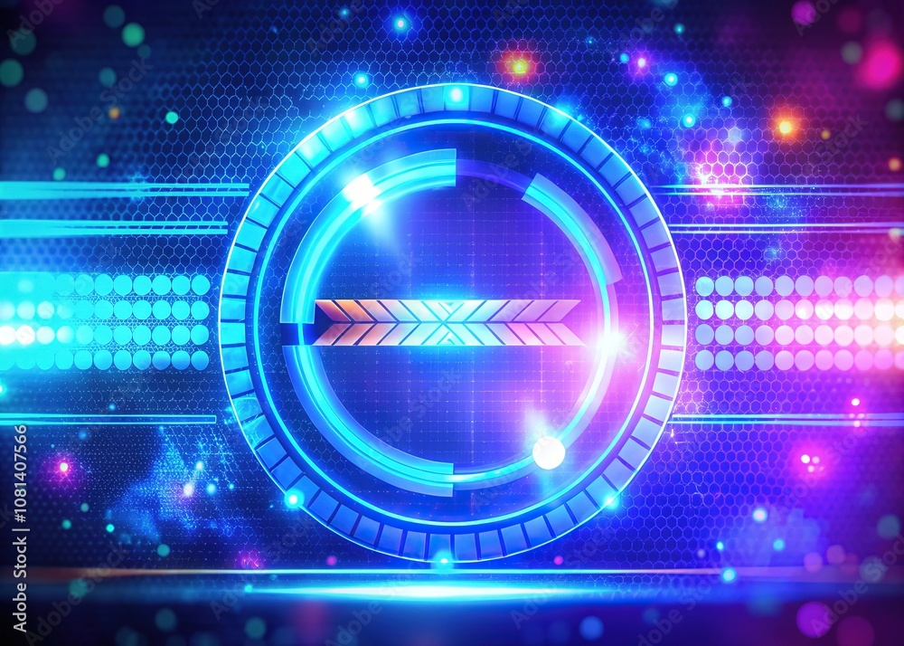 Futuristic Loading Screens Silhouette 4K Animation Pack, Digital HUD ...