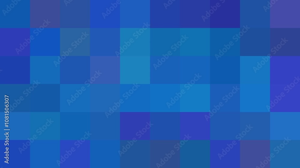 Checkerboard Grid Background with Color-Changing Shades of Blue ...