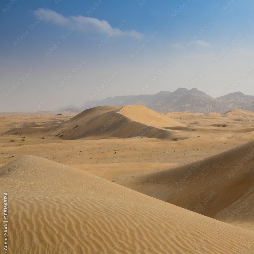 The Vast Sand Dunes and Remote Desert Landscapes of the Empty Quarter ...