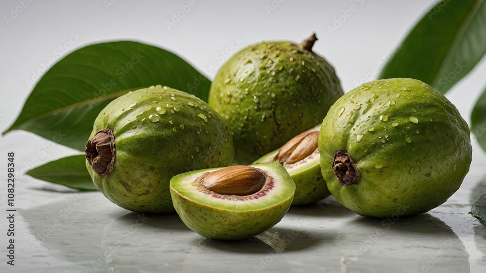 Chebulic Myrobalans, Myrolan Wood (Terminalia chebula) Fresh Glossy ...