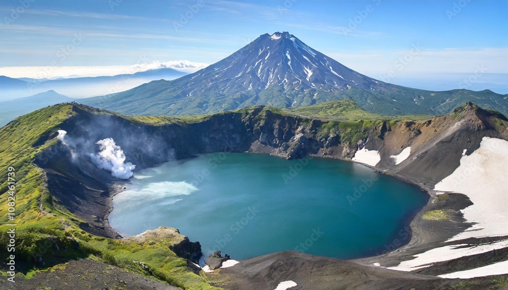 The Majestic Active Volcanoes and Steaming Crater Lakes of Kamchatka ...