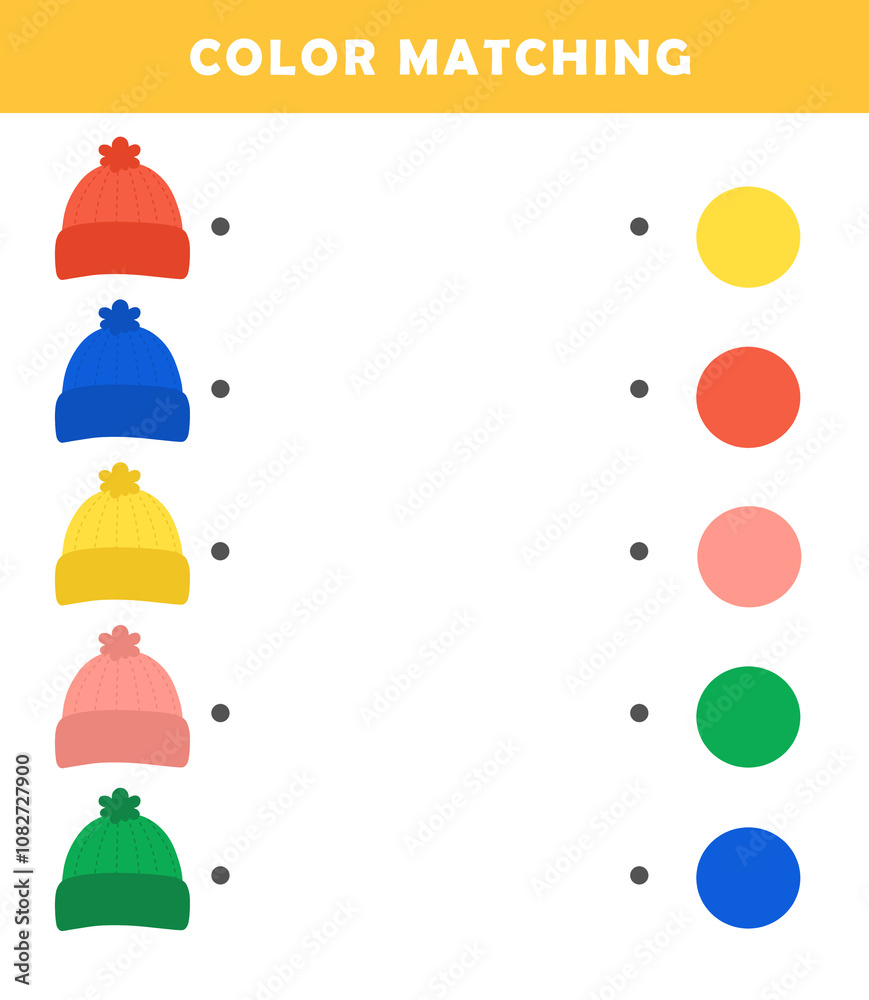Color matching game for preschool kids. Color Matching Activities for ...