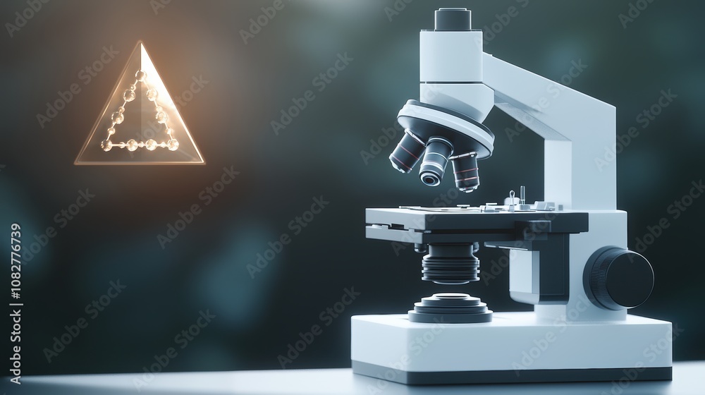 AI-powered medical nanotechnology repairing microscopic cells under a ...