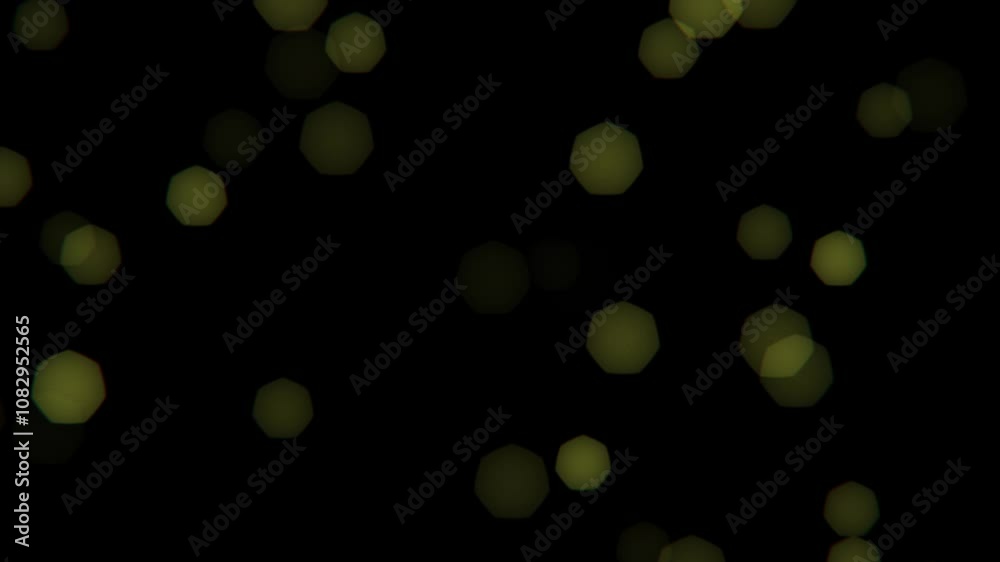 Bokeh. Abstract animation circles blur background. Soft defocused ...