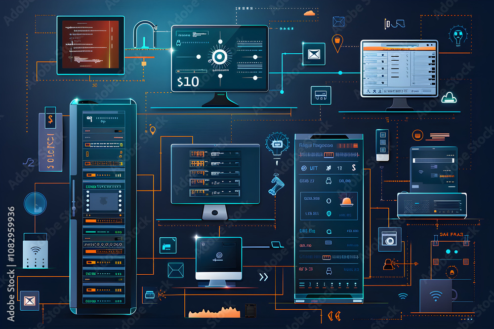 Comparative Study of NTFS and FAT32 File Systems: A Visual Guide Stock ...