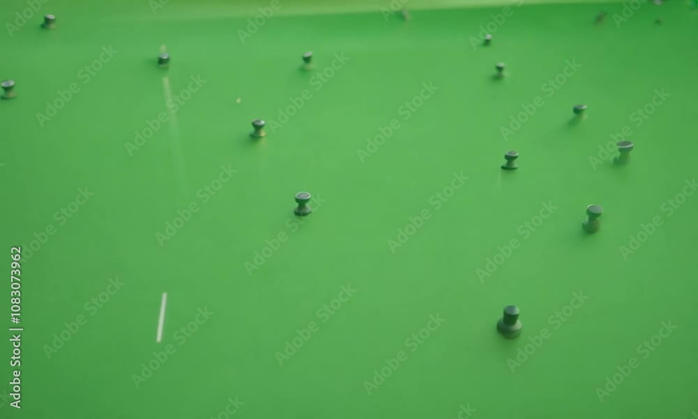 Motion Tracking Markers On Green Screen Background. Generative AI Stock ...