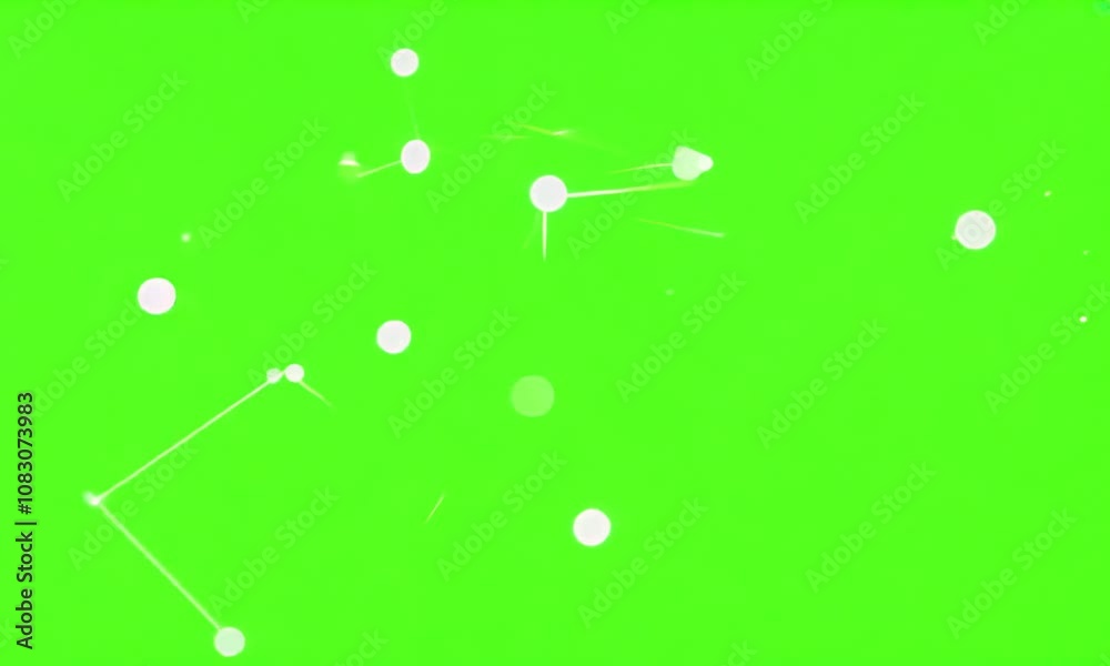 Motion Tracking Markers On Green Screen Background. Generative AI Stock ...