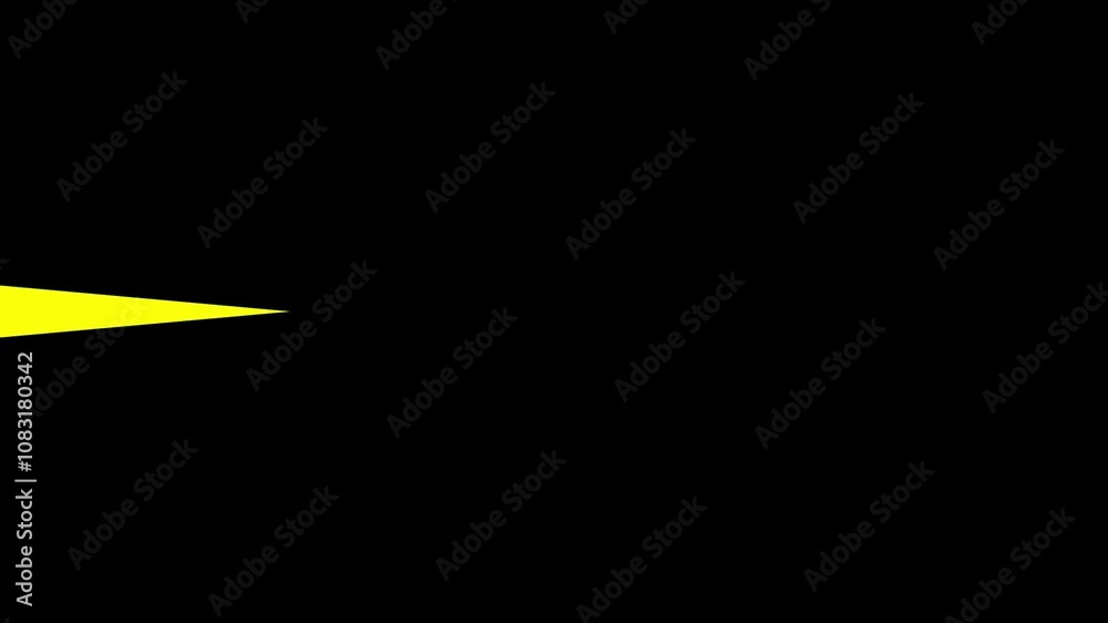 Left side indicator arrow animation. motion graphics arrow pointing ...